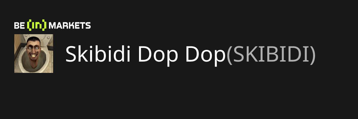 Skibidi Dop Dop (SKIBIDI) koers Info over marktkapitalisatie, grafieken ...